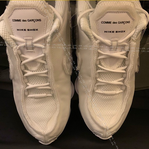 Nike | Shoes | Comme Des Garcons Nike Shox Tlx Cdg Rare New White Us 5m ...